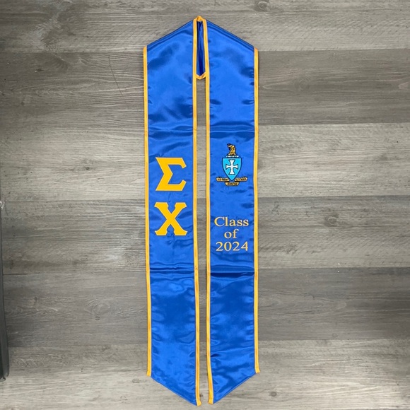 Other | Sigma Chi Graduation Class Of 225 Stole Sash | Poshmark